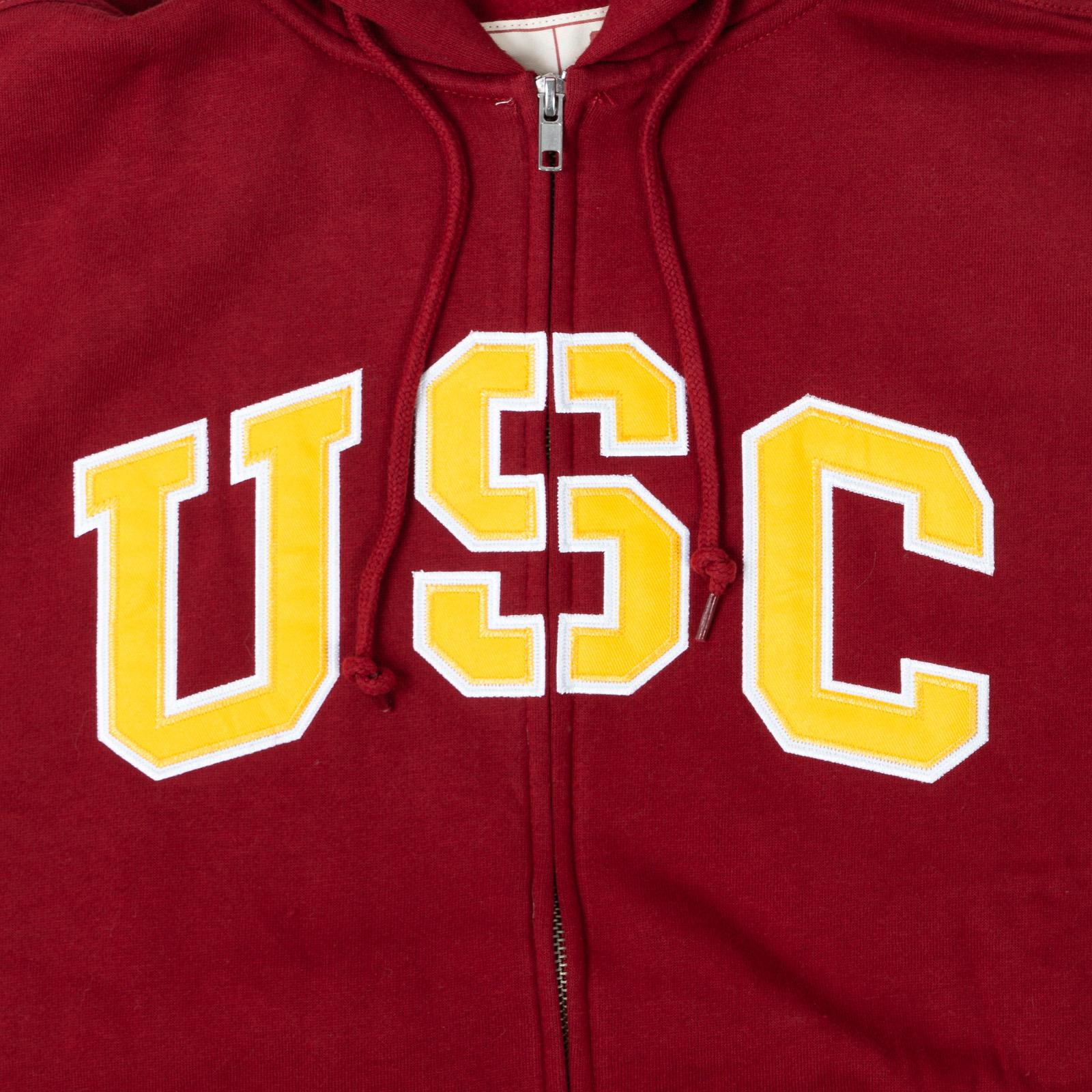 USC Trojan Basics Heritage Full-Zip Fleece Hoodie | USC Bookstores