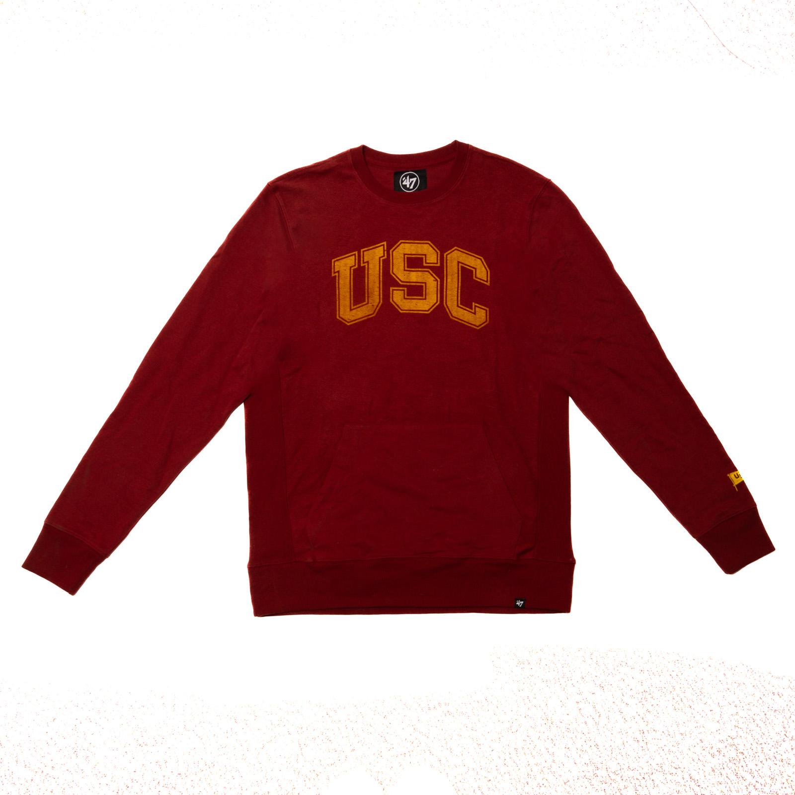 USC Trojans Men's '47 Arch Flag Reverse French Terry Sweatshirt | USC ...
