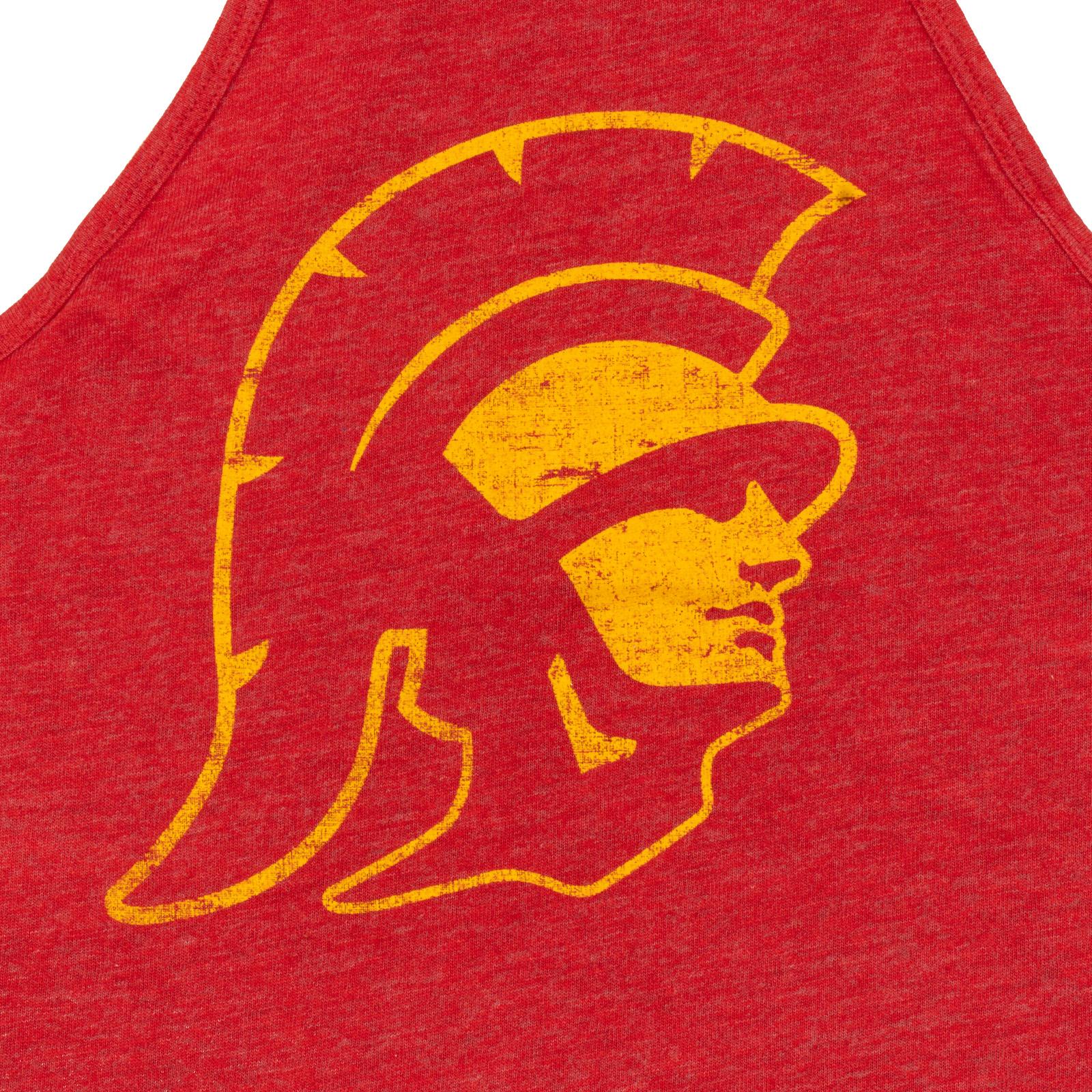 USC Trojans Women's 289C Cardinal Tommy Head Leighton 2 Color Tank ...
