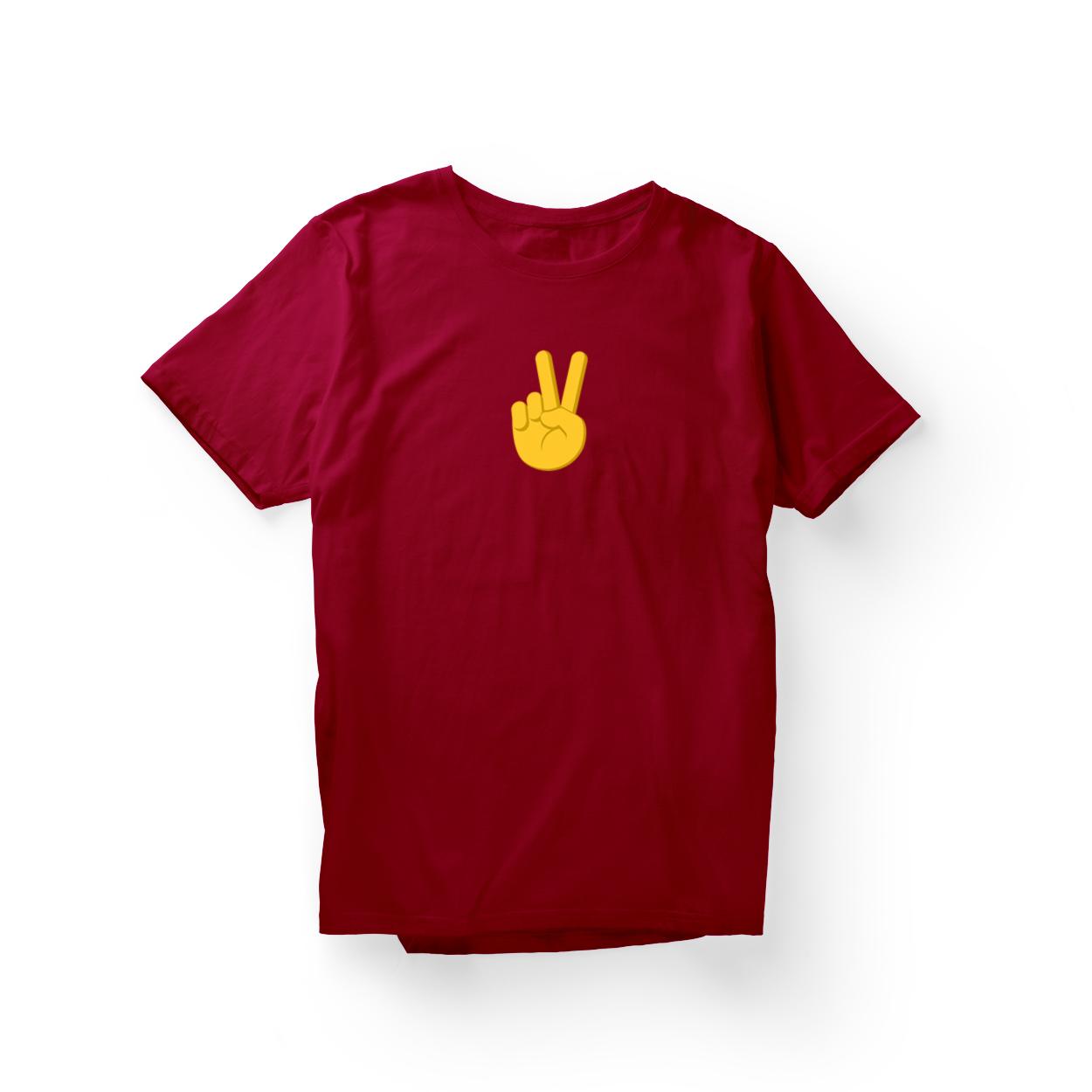 USC Trojans Team Trojan Cardinal Finger Cartoon T-Shirt | USC Bookstore