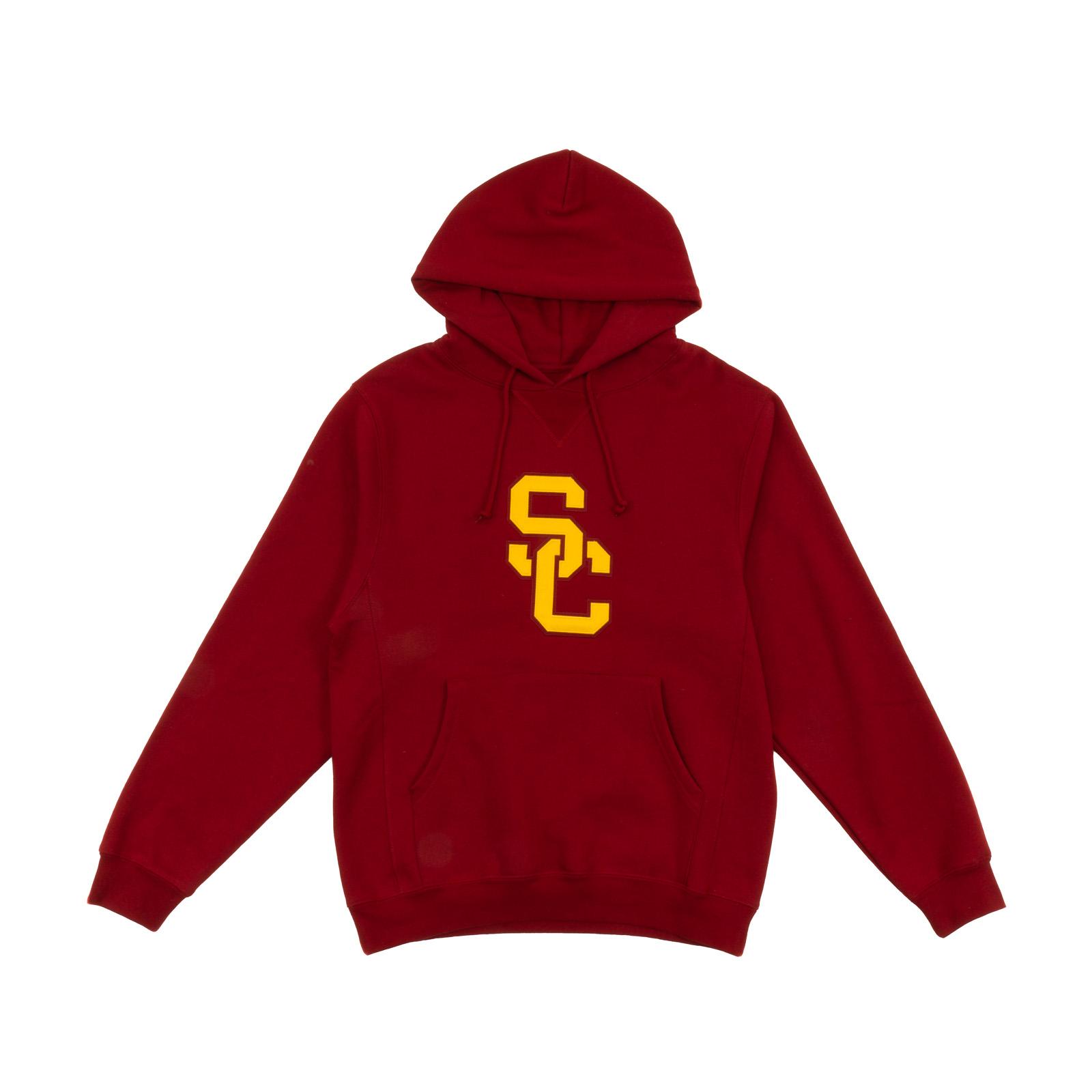 USC Trojans Team Trojan Cardinal SC Interlock Tackle Twill Fleece ...