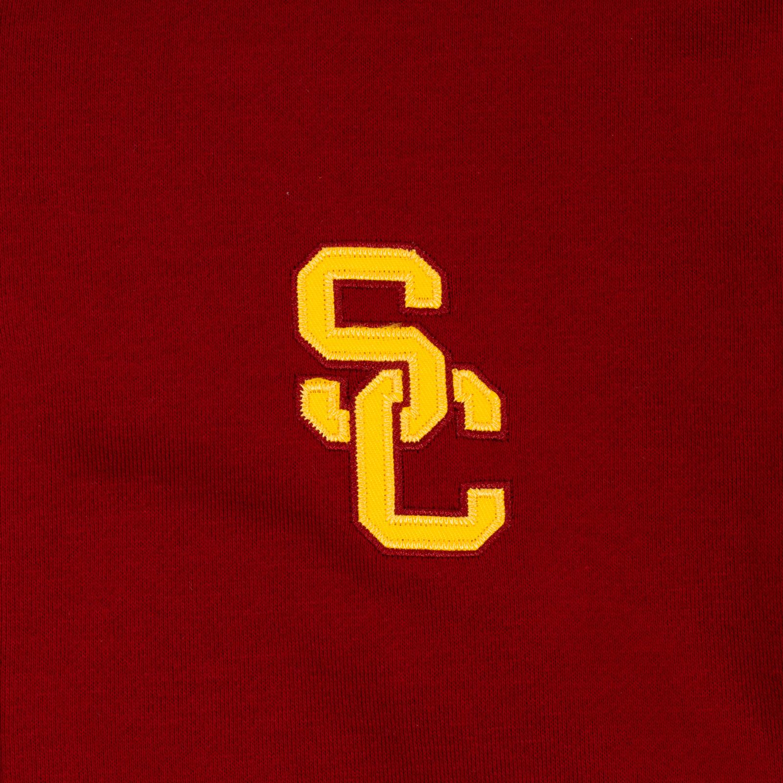 USC Trojans Team Trojan Cardinal SC Interlock Tackle Twill Full Zip ...