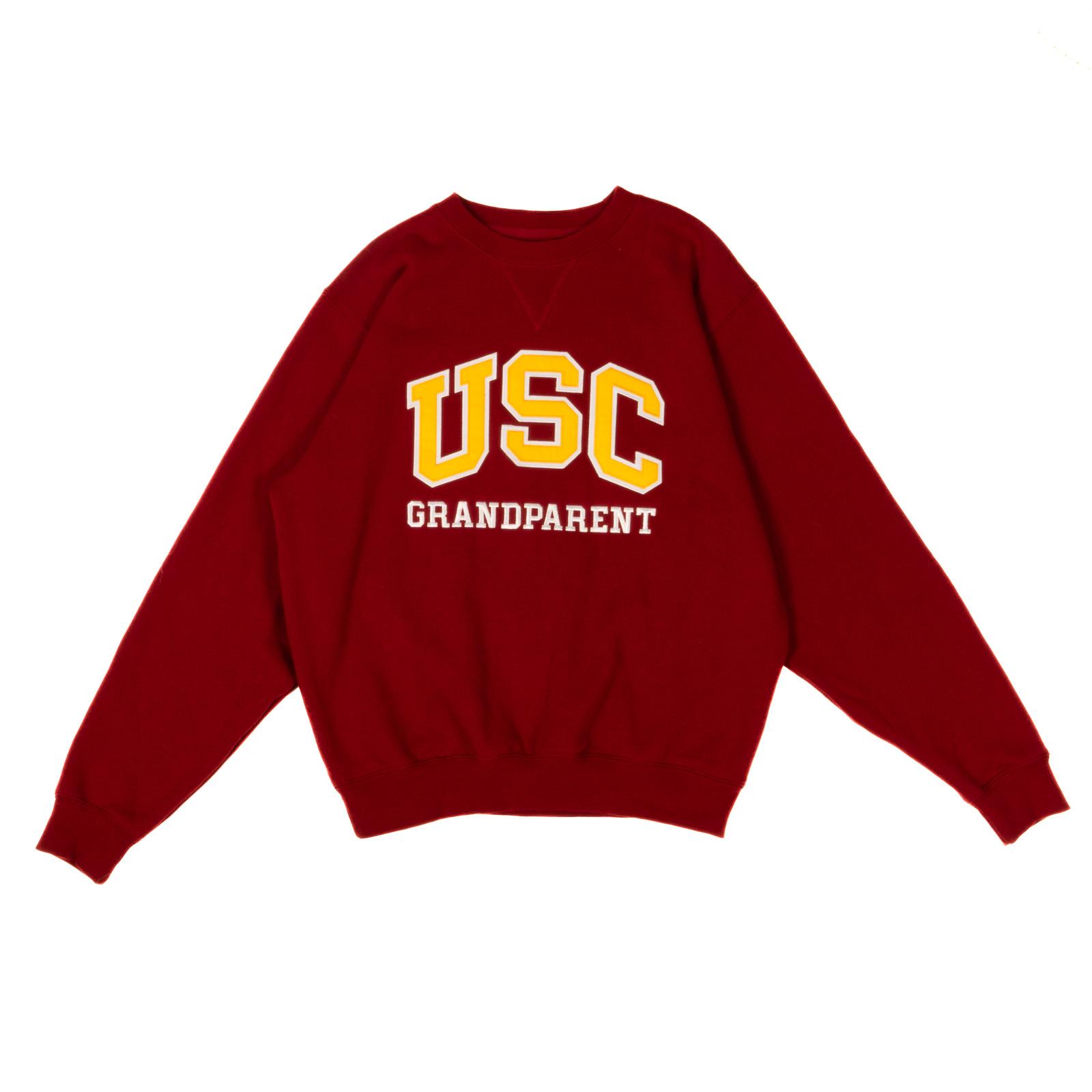 USC Trojans Heritage Cardinal Arch Over Grandparent Tackle Twill ...