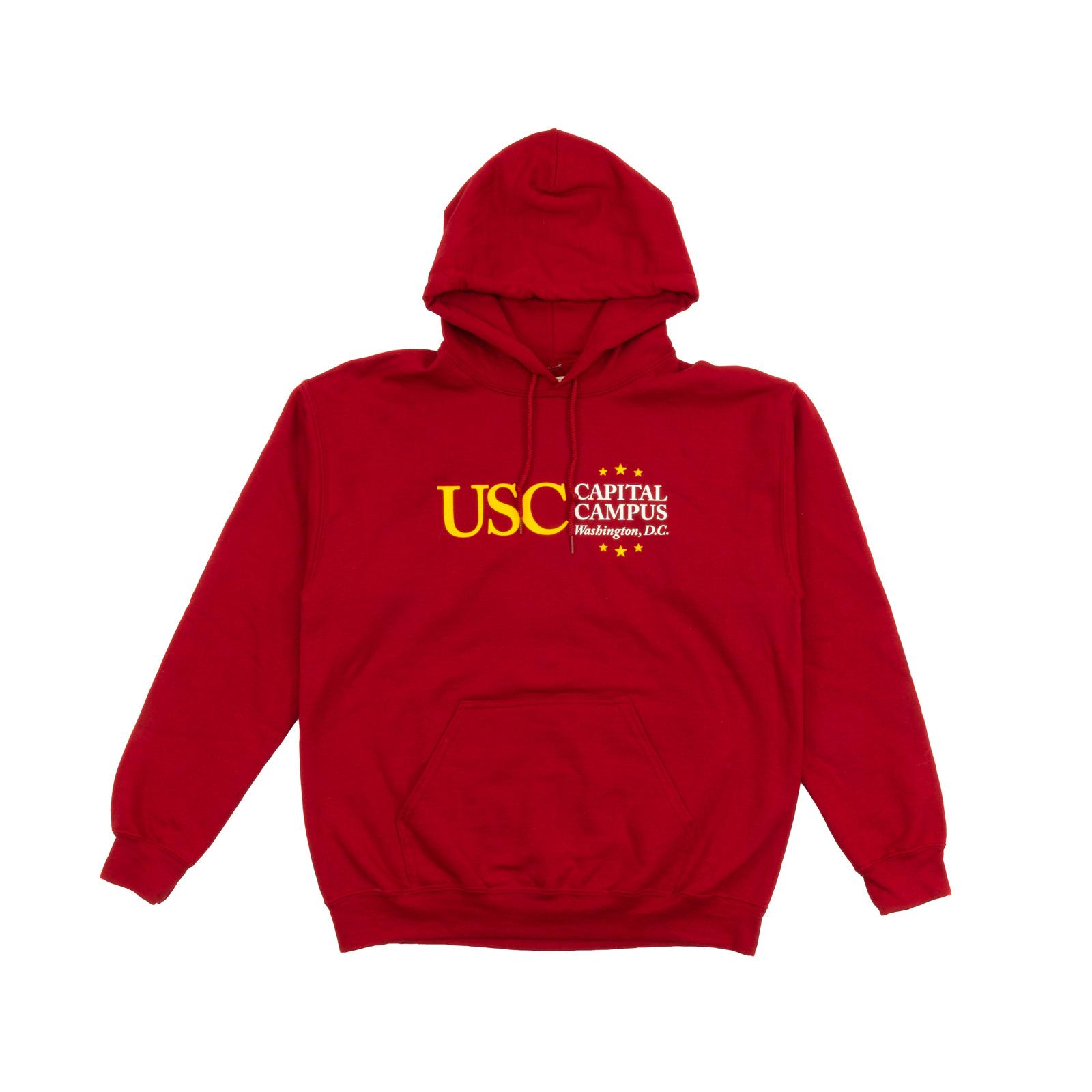 USC Trojans Cardinal Capital Campus Pullover Hoodie | USC Bookstores