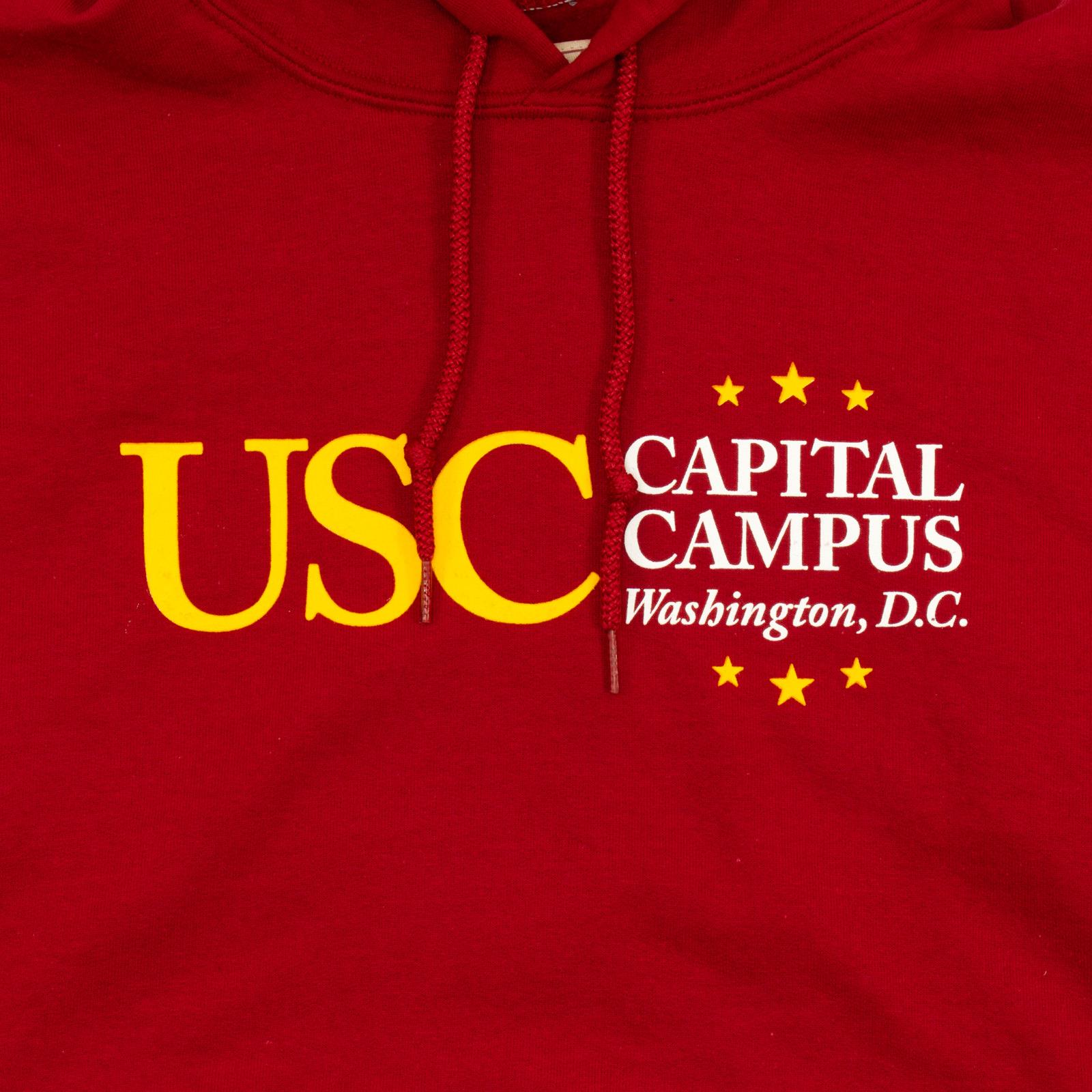 USC Trojans Cardinal Capital Campus Pullover Hoodie | USC Bookstores