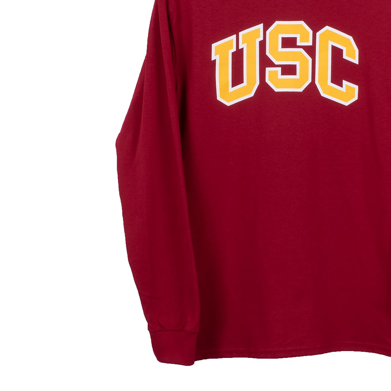 USC Trojan Basics Cardinal Arch Stroke Long Sleeve T-Shirt