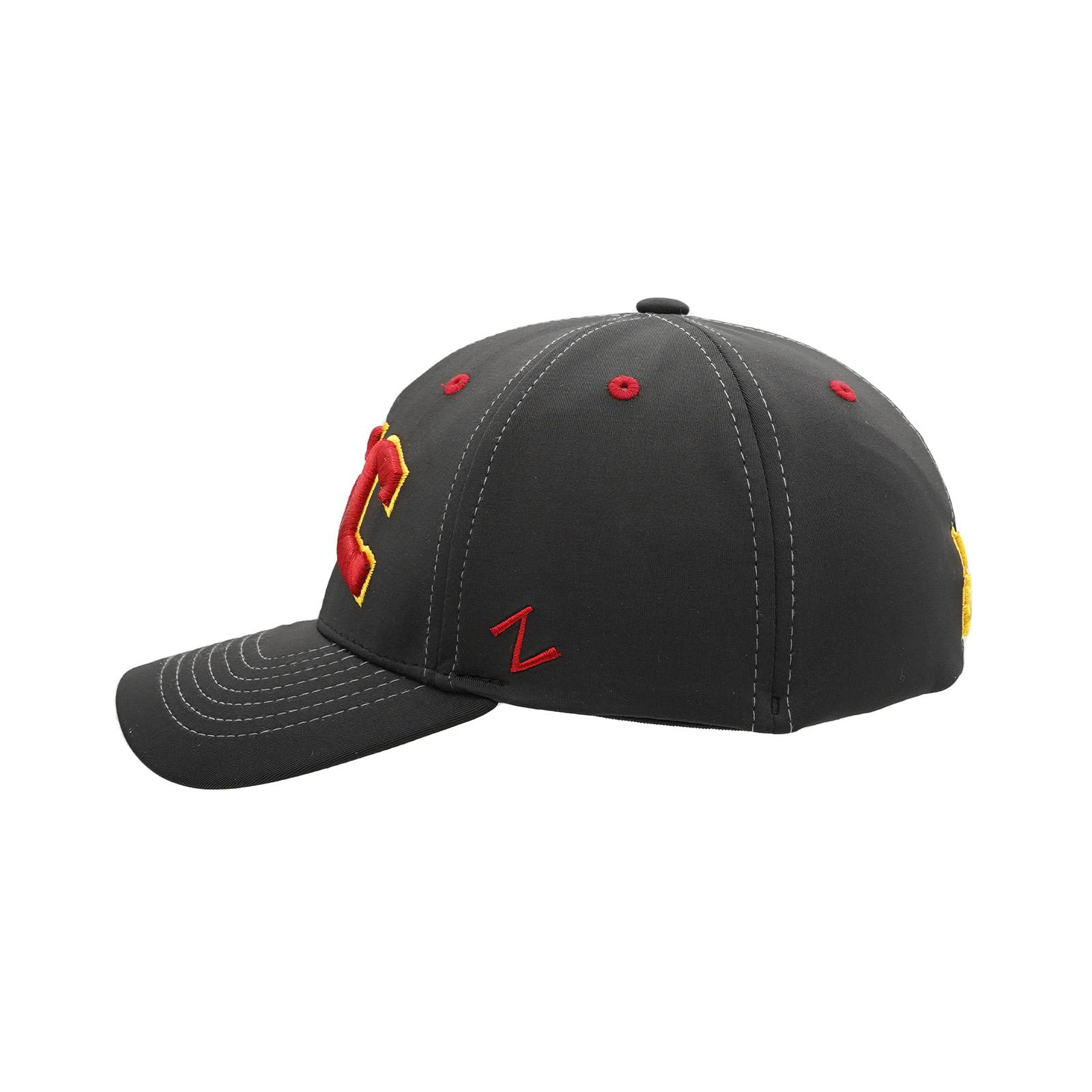 USC Trojans Black Backyard Fitted Hat | USC Bookstores