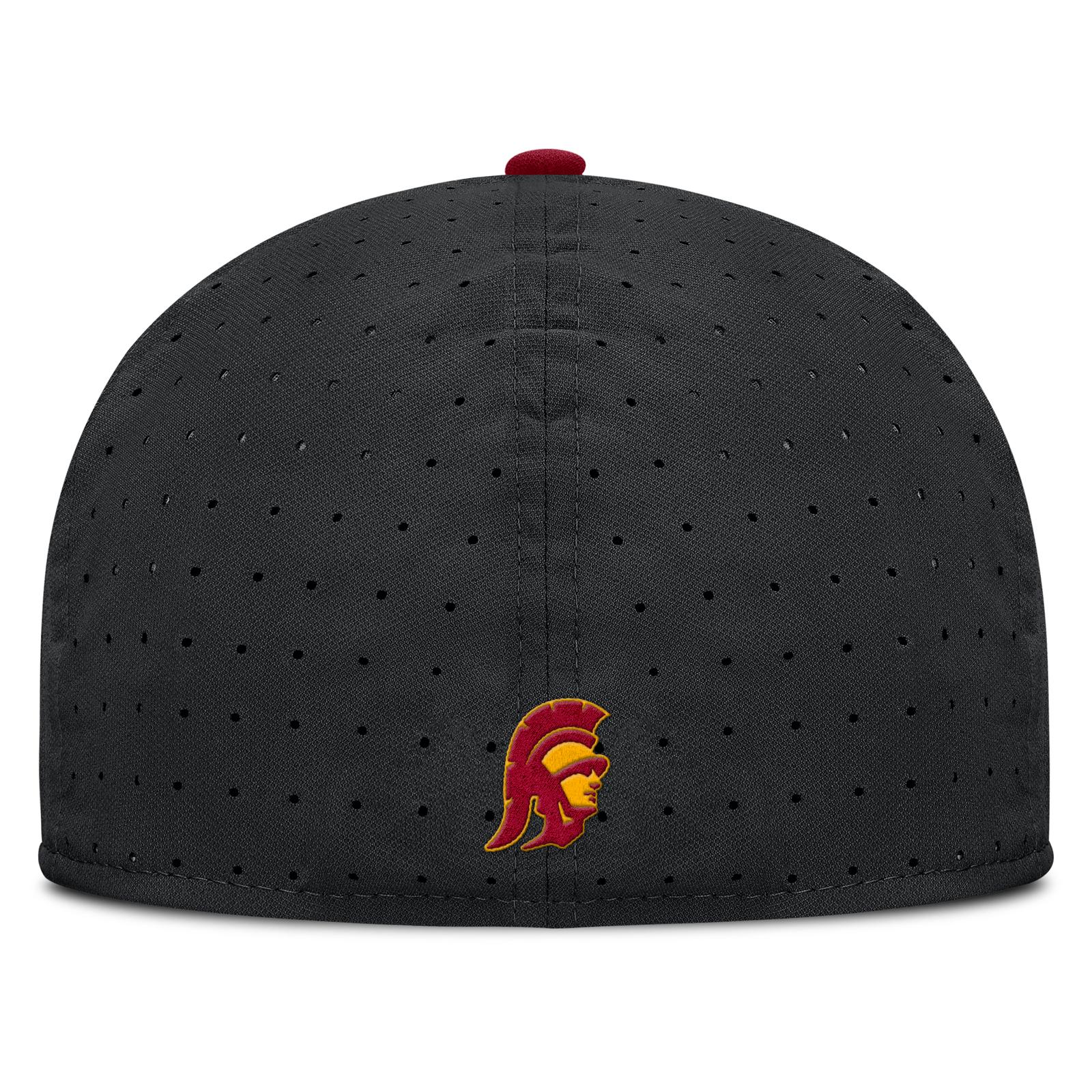 USC Trojans Nike Black SC Interlock Baseball True Structured Aero Bill ...