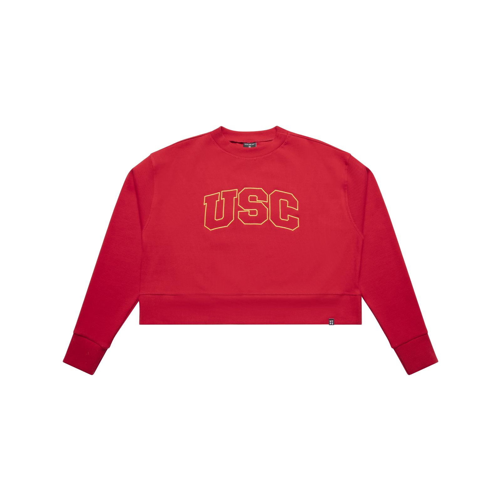 USC Trojans Womens's Hype and Vice Cardinal Homecoming Crew Neck ...