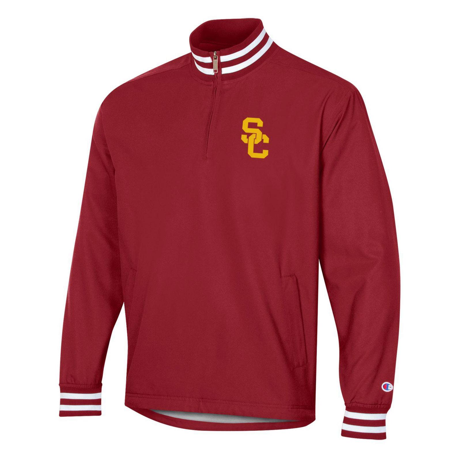 USC Trojans Men's Champion Cardinal SC Interlock Mens Super Fan Trooper ...