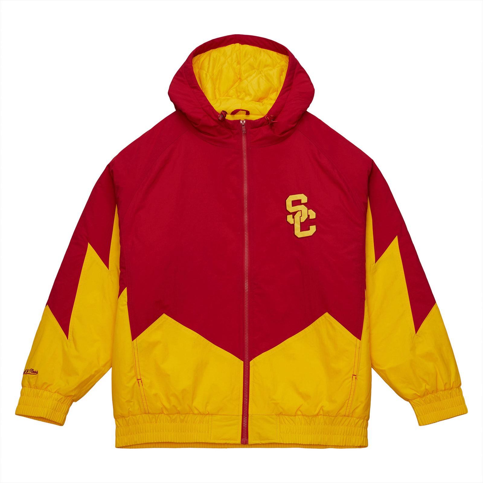 USC Trojans Men's Cardinal SC Interlock Retro Full Zip Jacket | USC ...