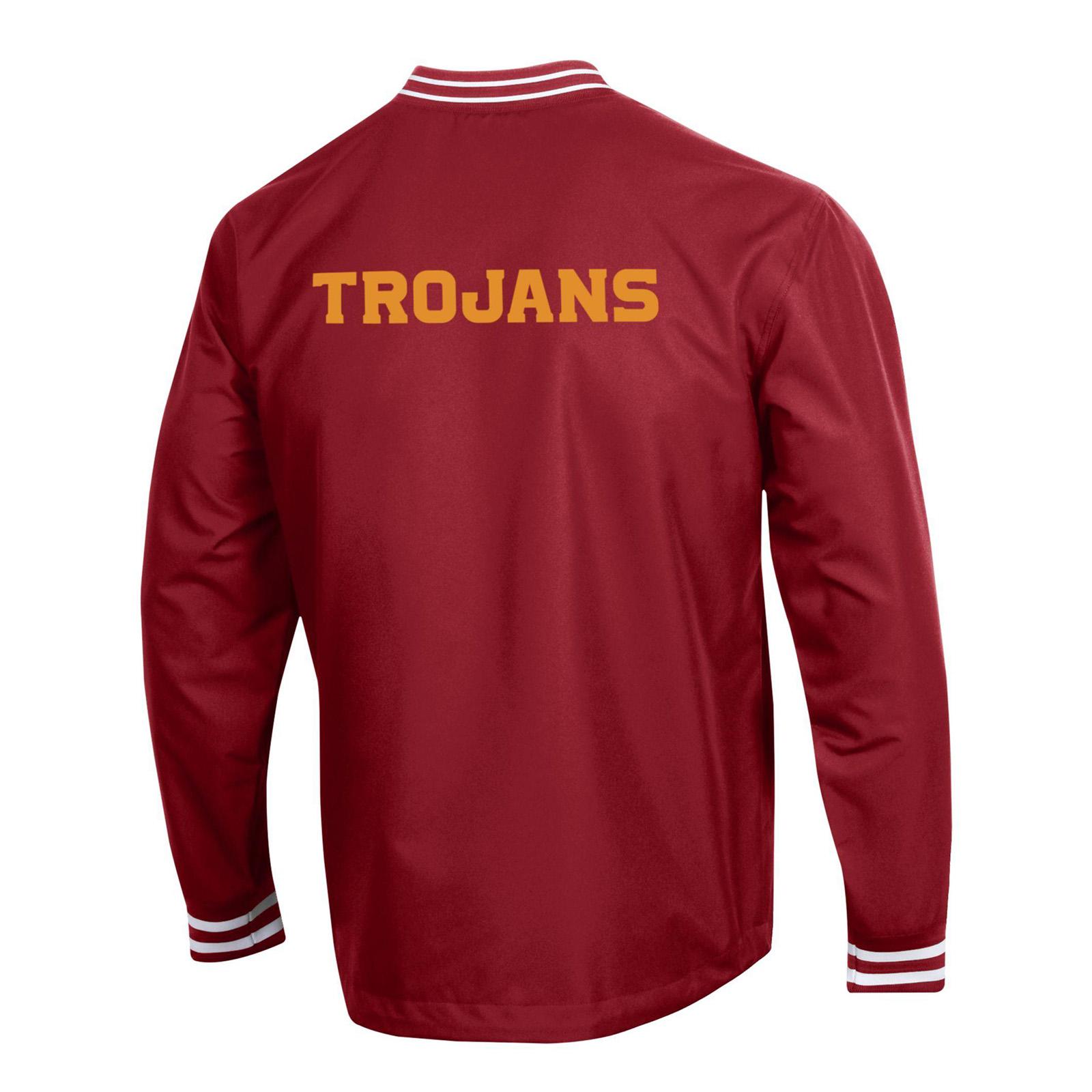 USC Trojans Men's Champion Cardinal Super Fan Scout Jacket | USC Bookstores
