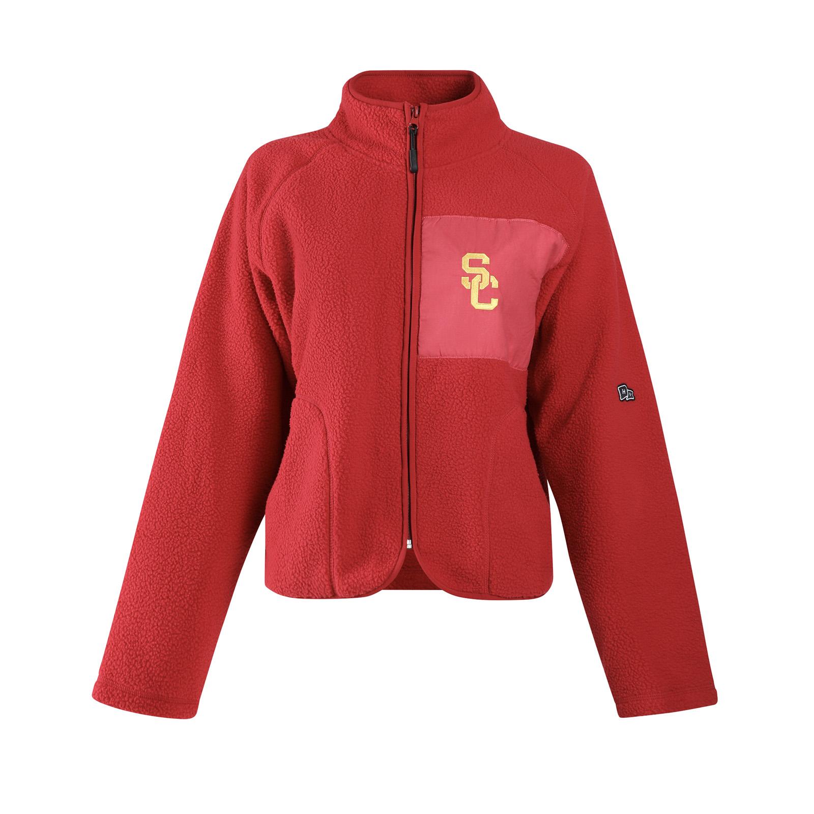 USC Trojans Women's Hype and Vice Cardinal Coach Sweater | USC Bookstores