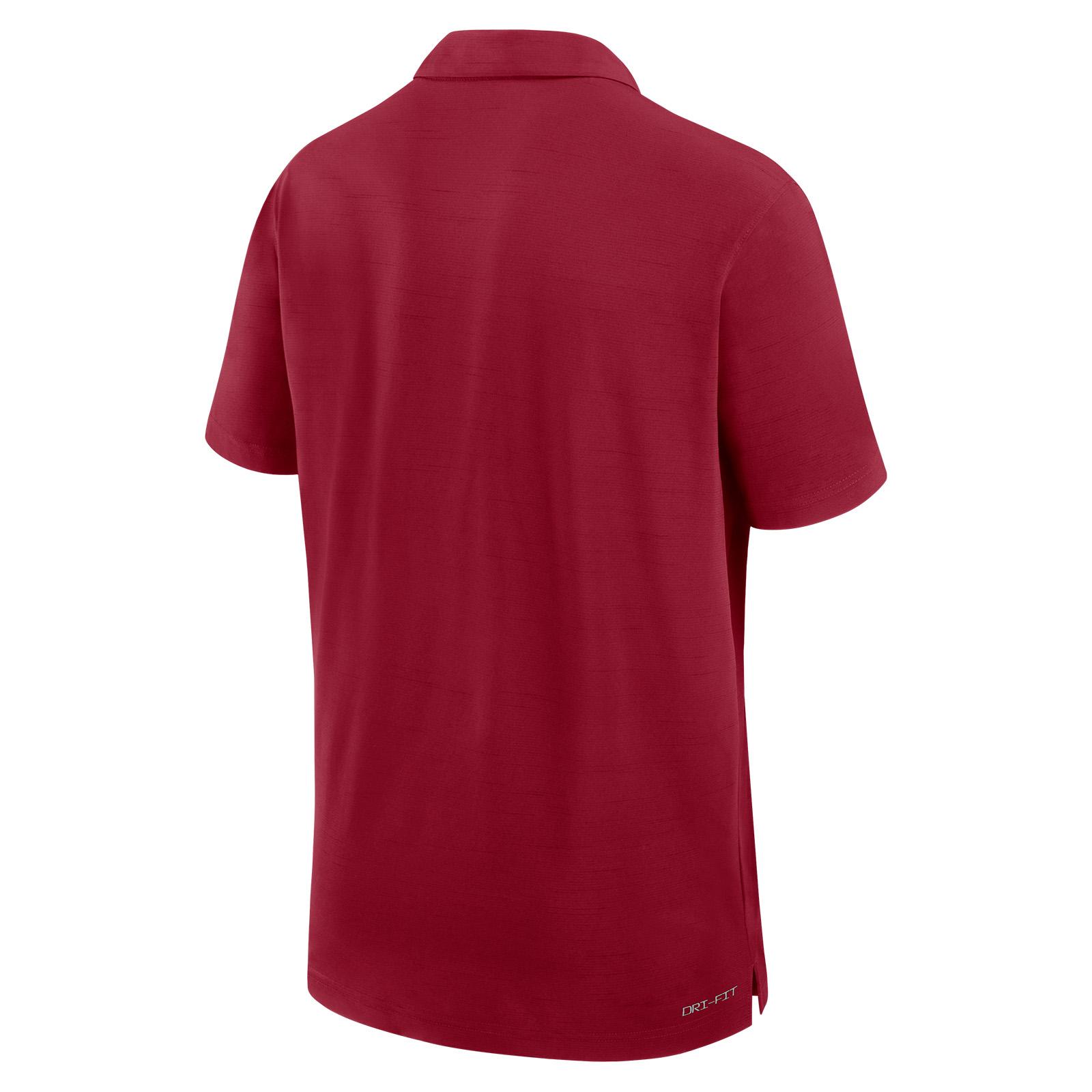 USC Trojans Men's Nike Cardinal SC Interlock Dri-FIT Coaches Woven Polo ...