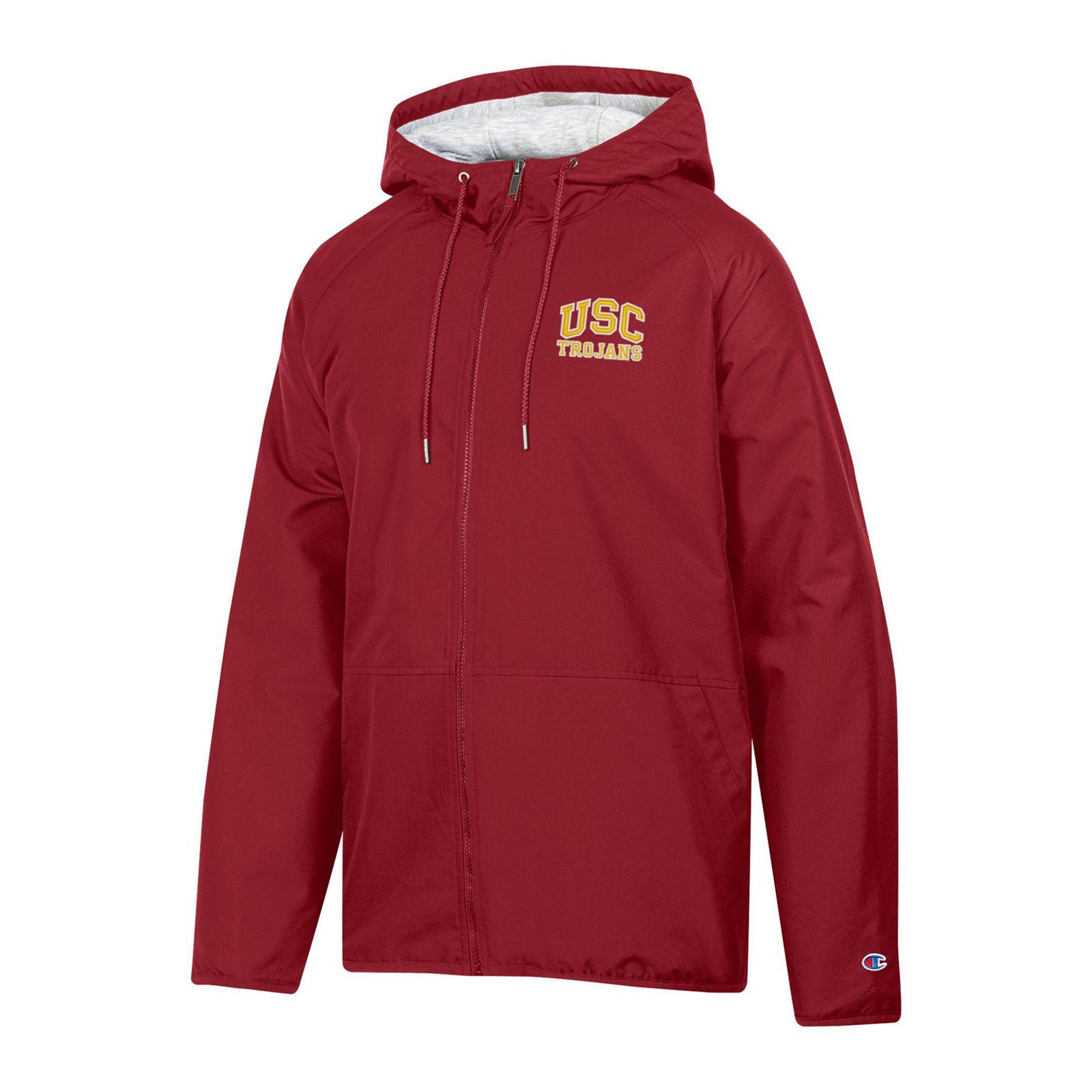 USC Trojans Men's Champion Cardinal Heavyweight Jacket | USC Bookstores