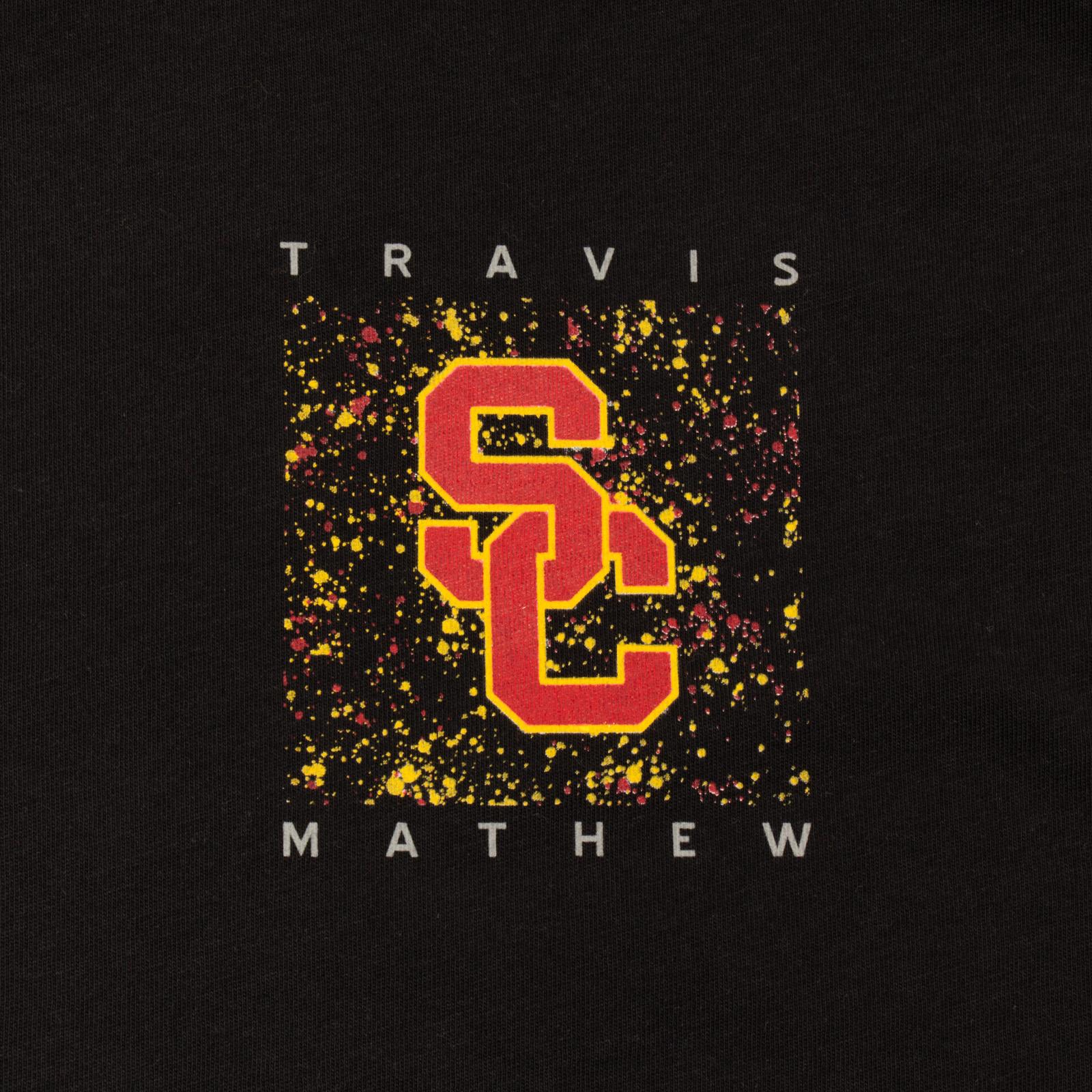 USC Trojans Men's Black SC Interlock School Spirit T-Shirt | USC Bookstores
