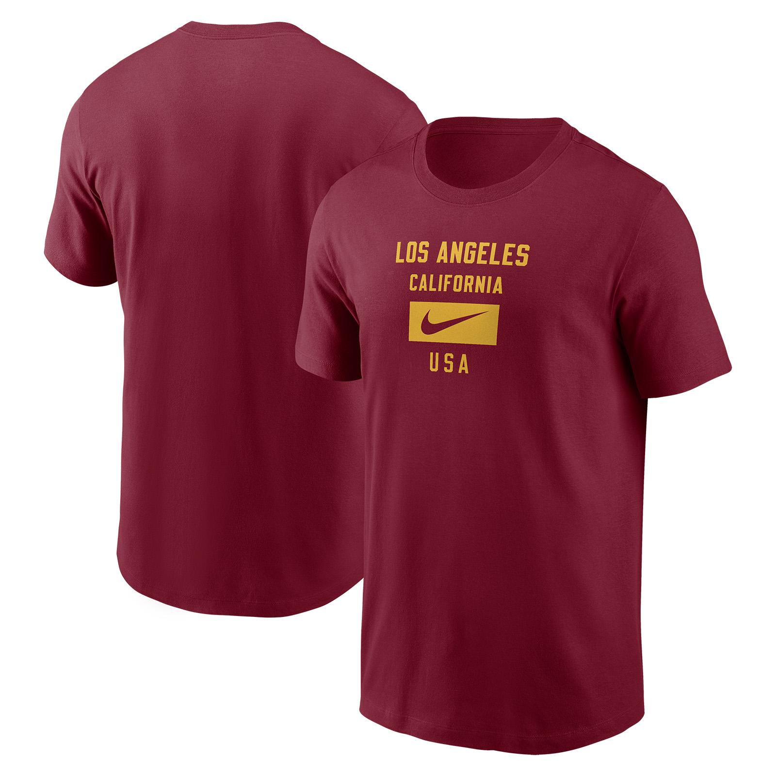 USC Trojans Nike Men's Cardinal Los Angeles Special Signature T-Shirt ...