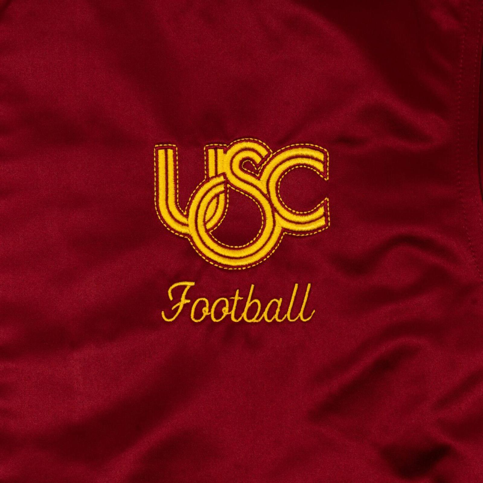 USC Trojans Men's Cardinal Football 1989 Authentic Jacket | USC Bookstores