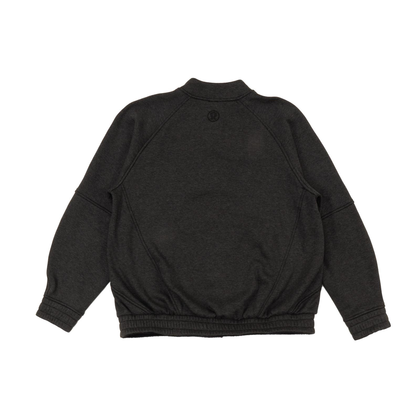 USC Trojans Women's lululemon Black Scuba Oversized Varsity Bomber ...
