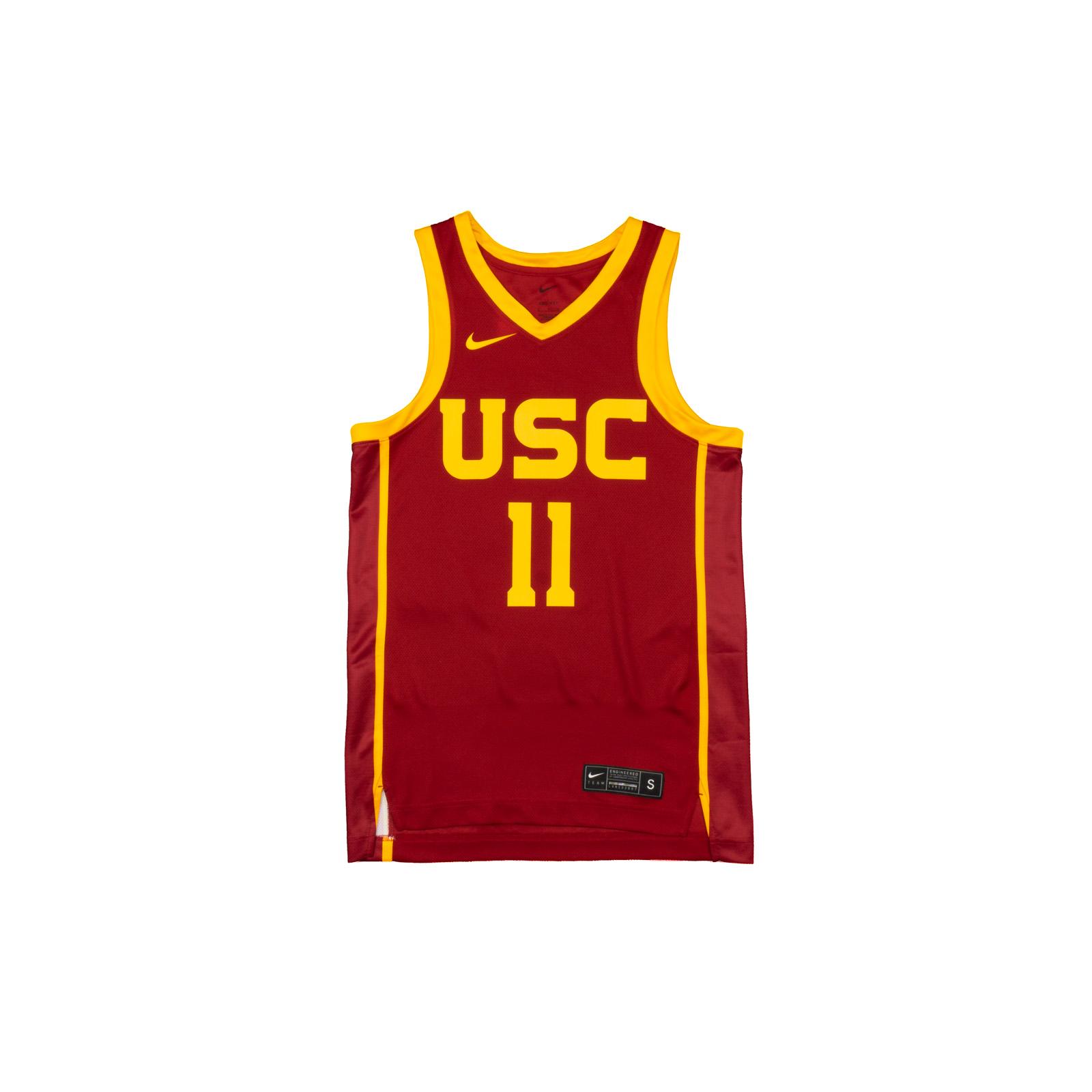 USC Trojans Unisex Nike Cardinal #11 Kennedy Smith Replica Basketball ...
