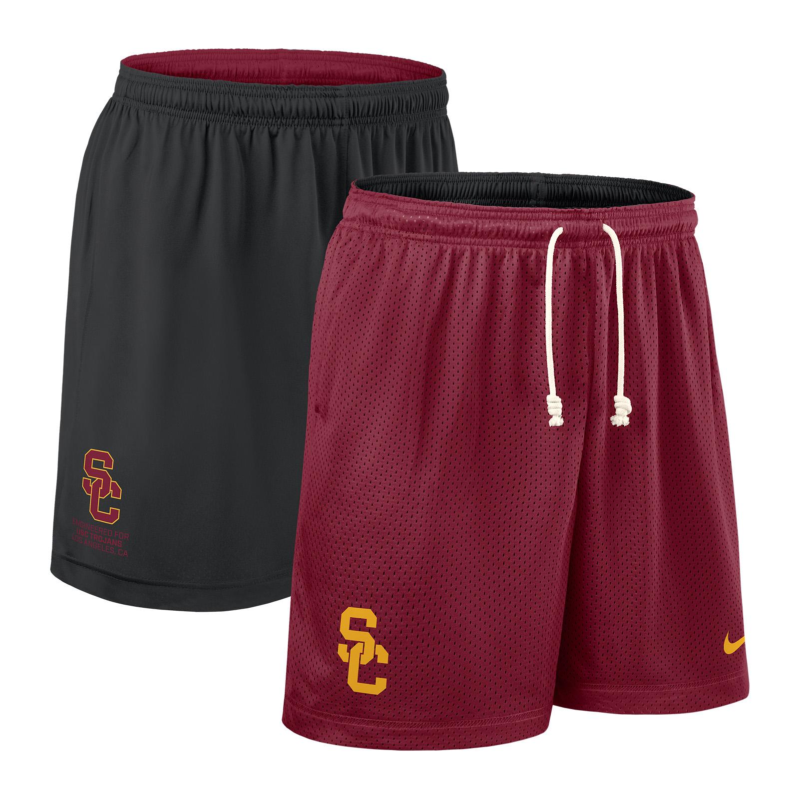 USC Trojans Men's Nike Cardinal SC Interlock Dri-FIT Knit Reversible ...