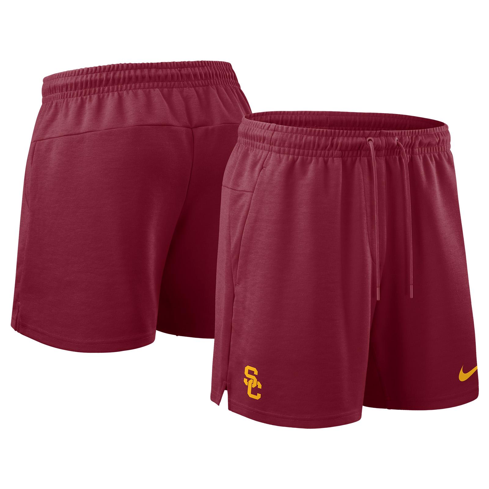 USC Trojans Men's Nike Cardinal SC Interlock Dri-FIT Primary 7" Short ...