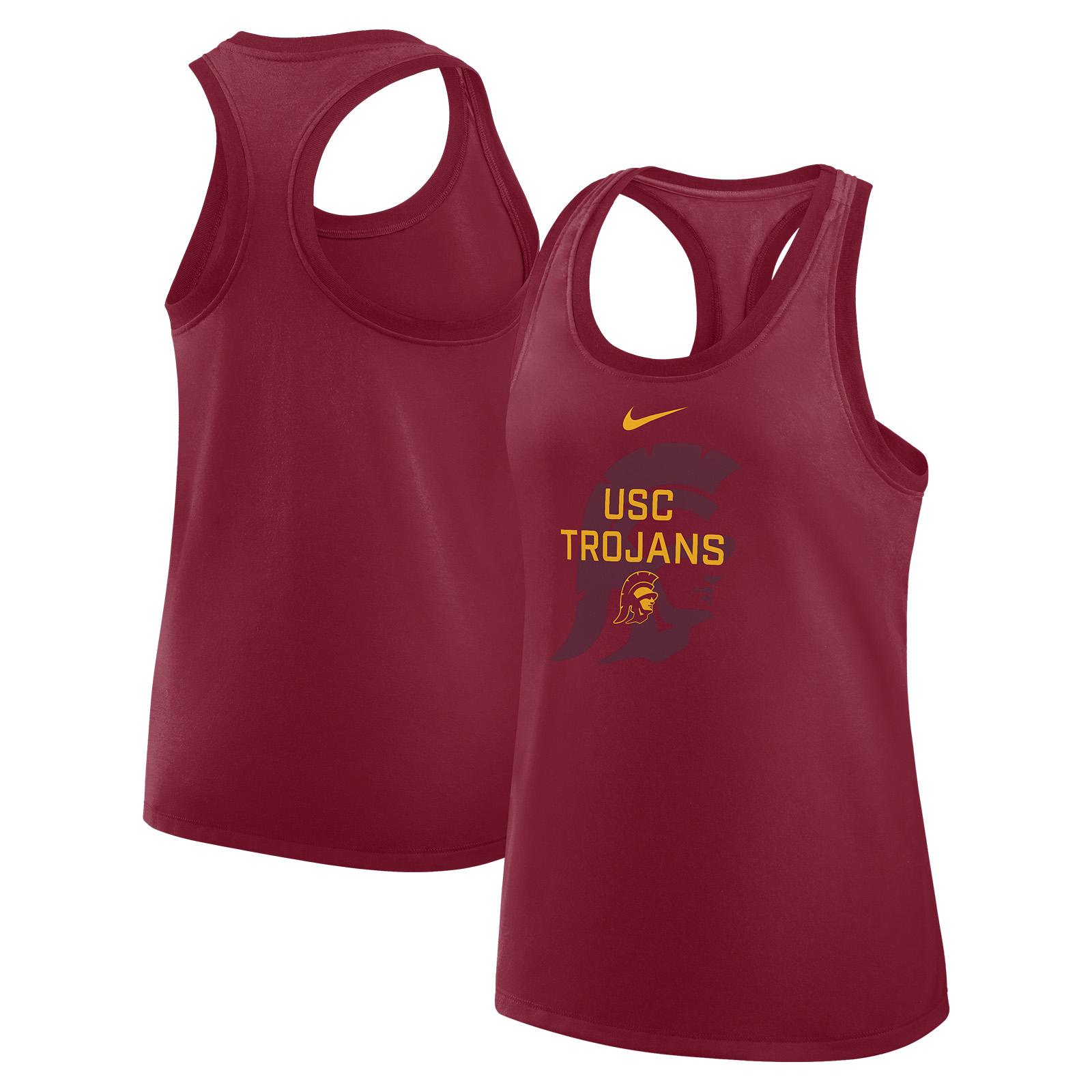 USC Trojans Women's Nike Cardinal Racerback Tank | USC Bookstores