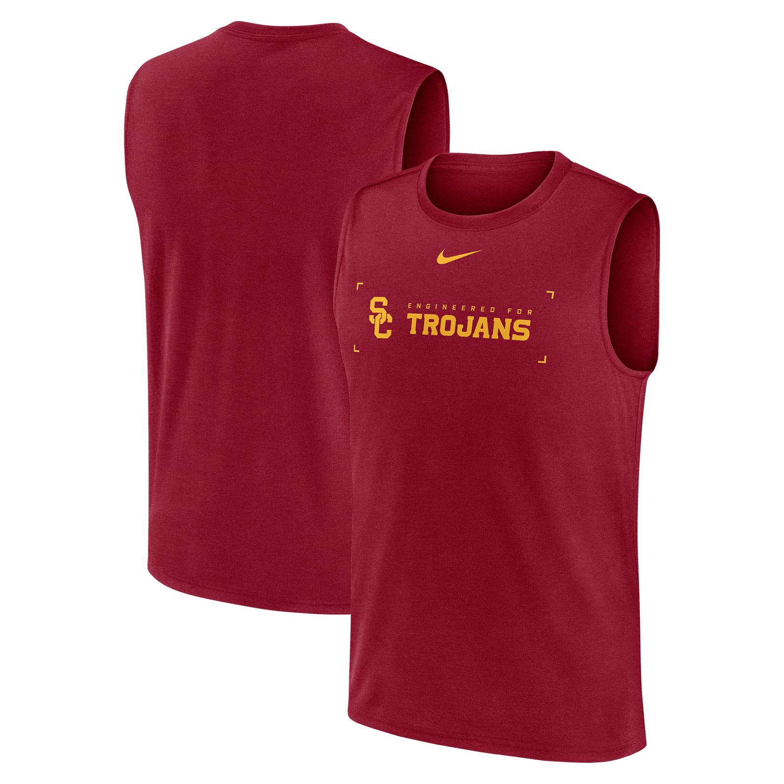 USC Trojans Men's Nike Cardinal SC Interlock Dri-FIT Legend T-Shirt ...