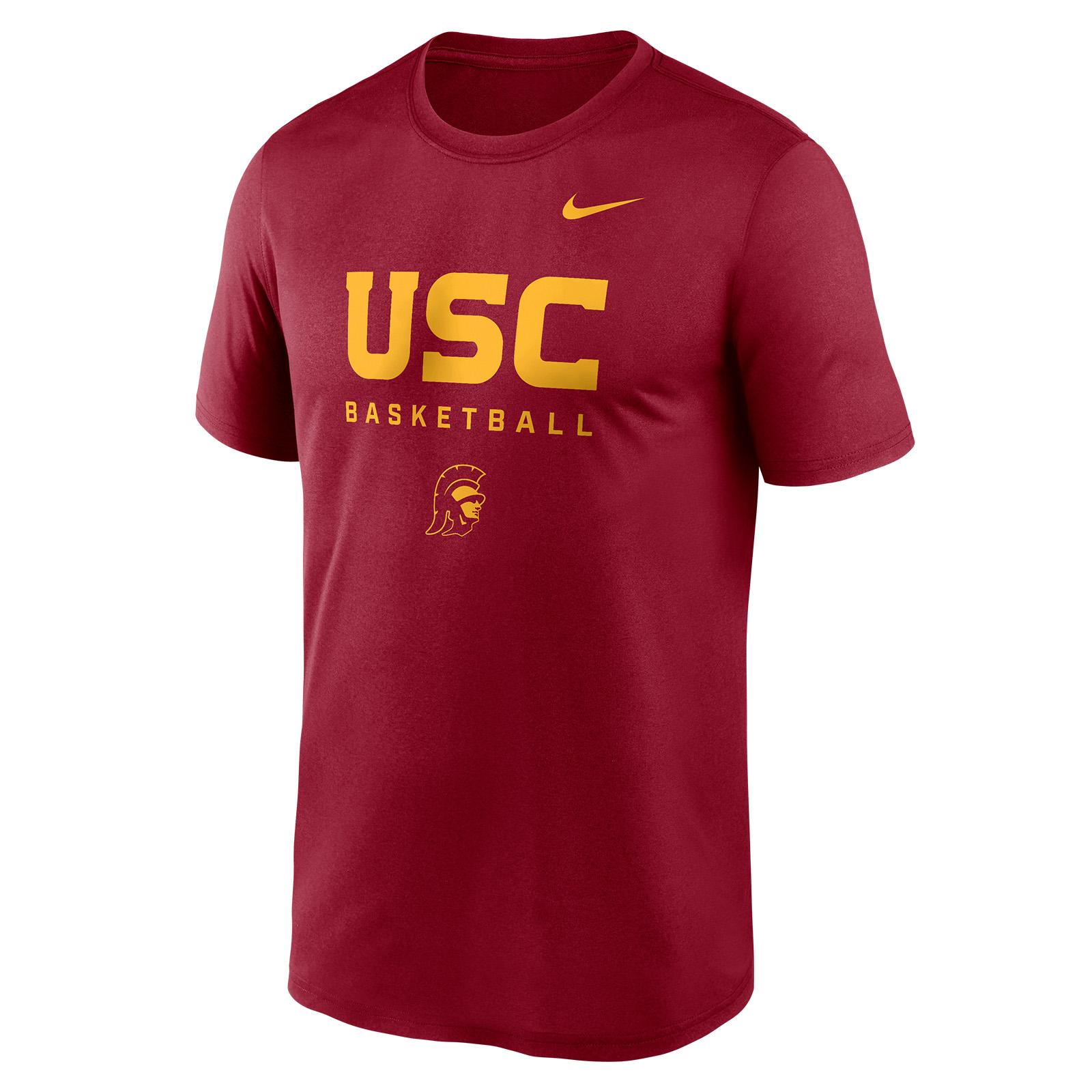 USC Trojans Men's Nike Cardinal Dri-FIT Legend Basketball T-Shirt | USC ...