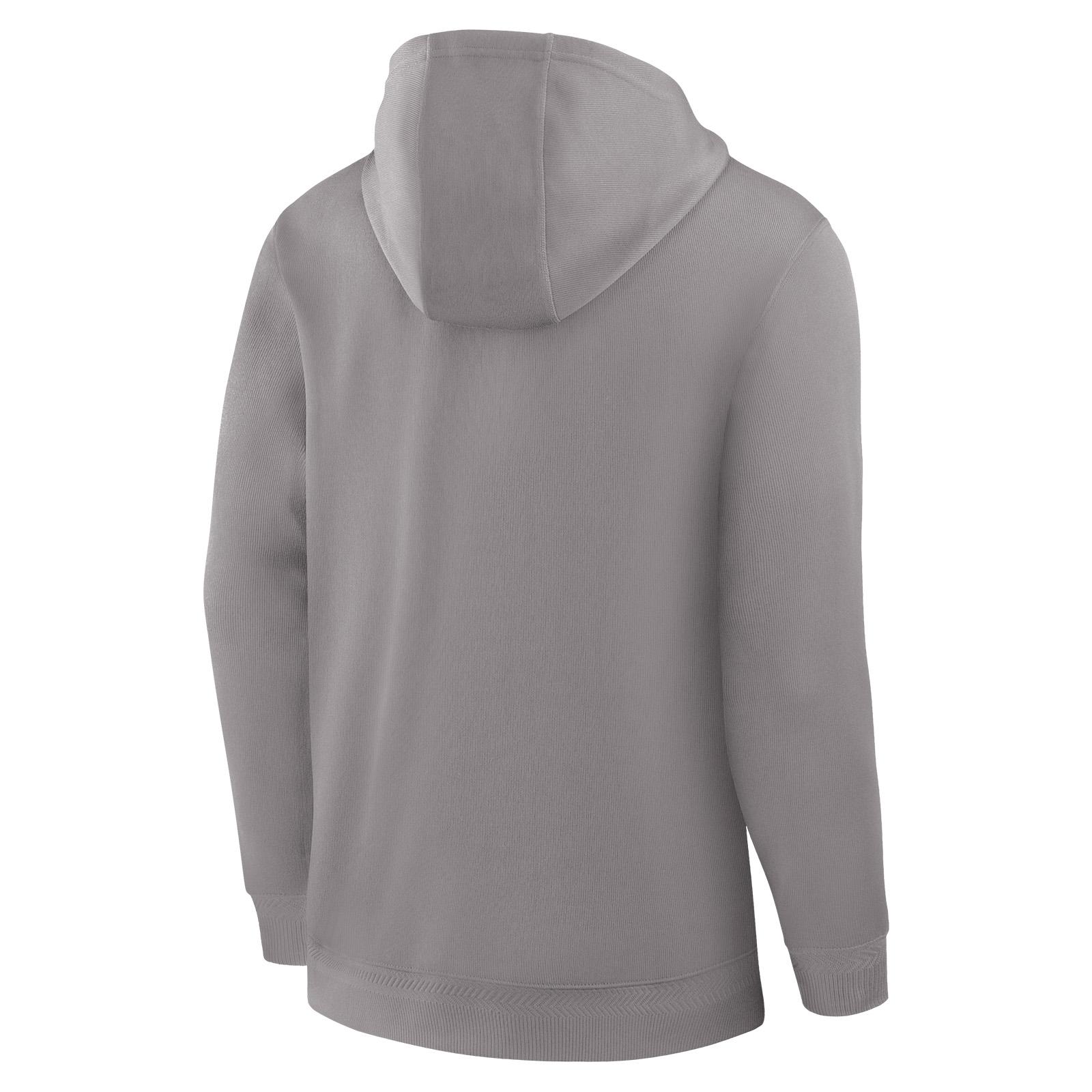 USC Trojans Men's Nike Gray SC Interlock Dri-FIT Coaches 1/2 Zip Hoodie ...
