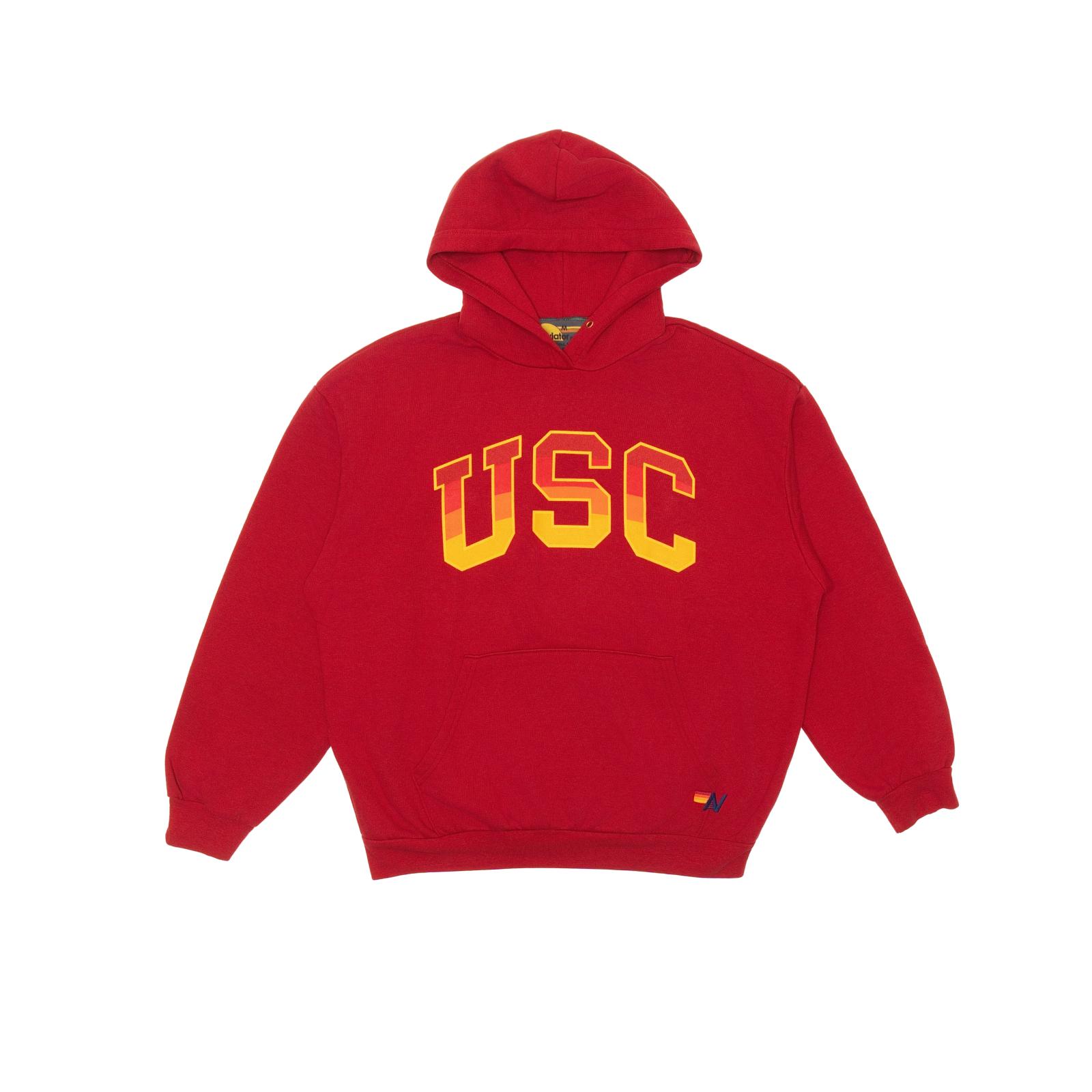 USC Trojans Aviator Nation Unisex Relaxed Cardinal Pullover Hoodie ...