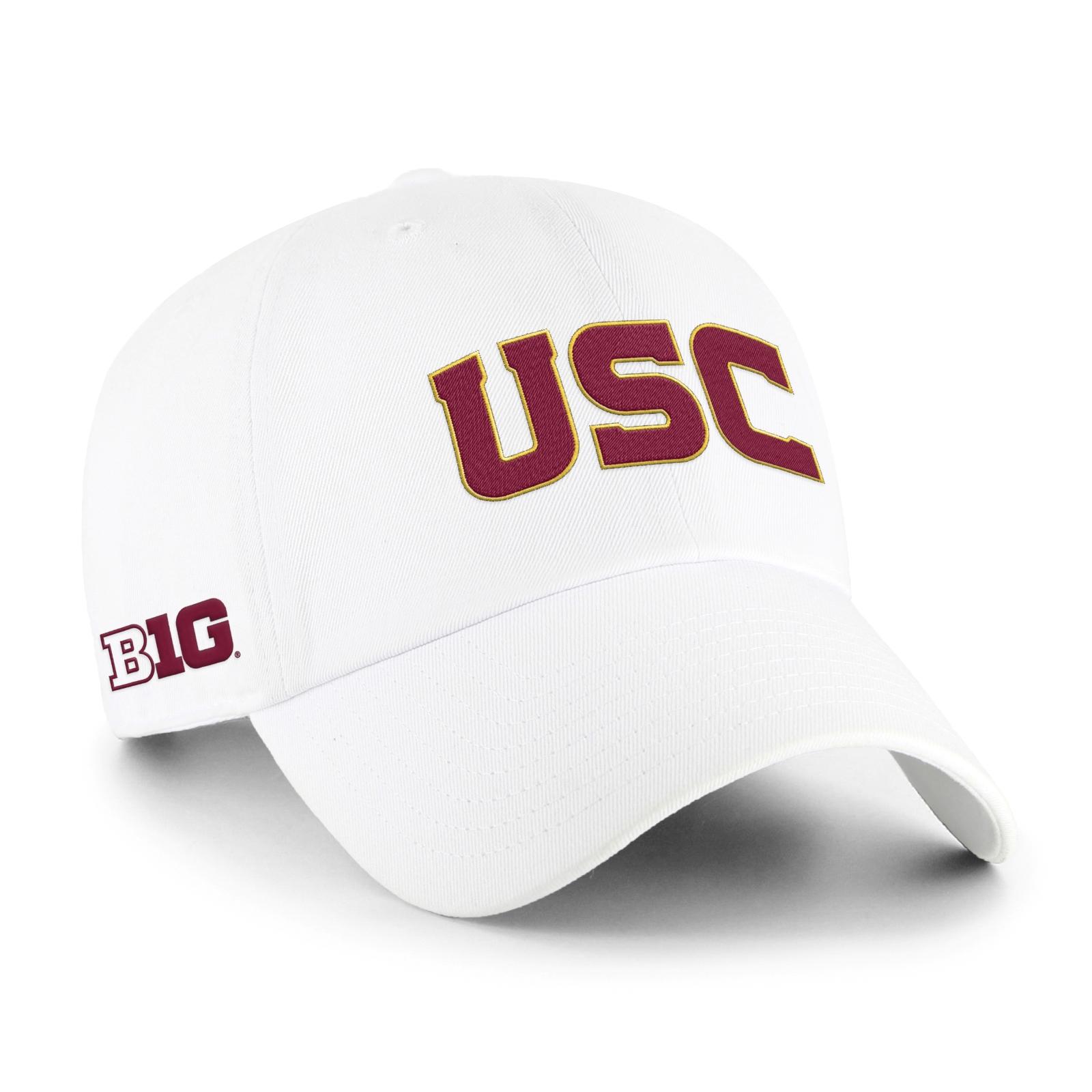 USC Trojans White Big 10 Clean Up Hat | USC Bookstores