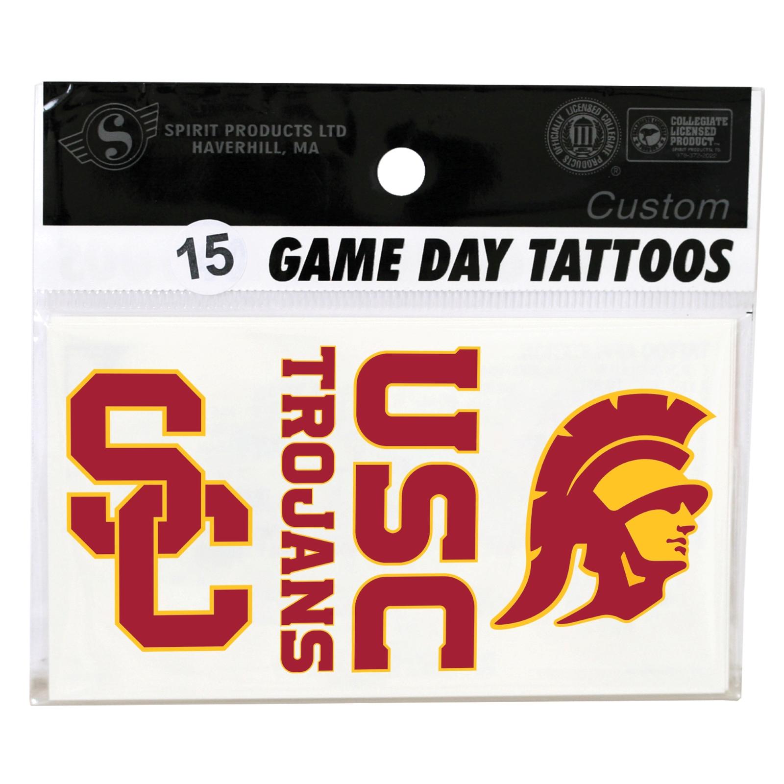 USC Trojans Classic Temporary Tattoo Set | USC Bookstores