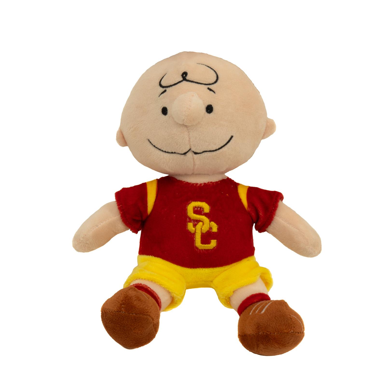 USC Trojans SC Interlock Charlie Brown Football Jersey Plush | USC ...